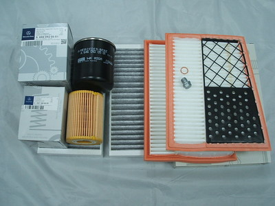 Genuine Mercedes-Benz ML-Class W164 Diesel Filter Service Kit NEW ...