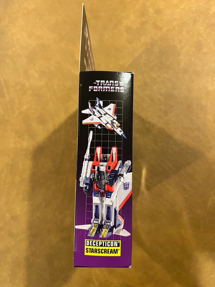 Starscream Transformers G1 Walmart Reissue New and Sealed | eBay