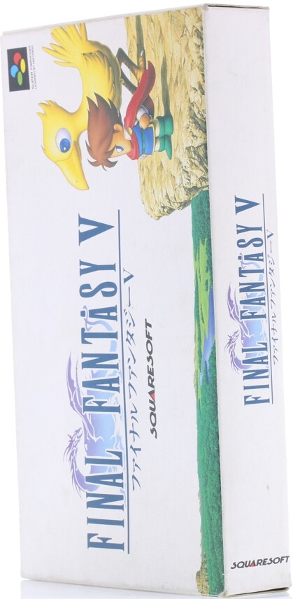 Final Fantasy 5 V FF5 Video Game Japanese Super Famicom Nintendo ...