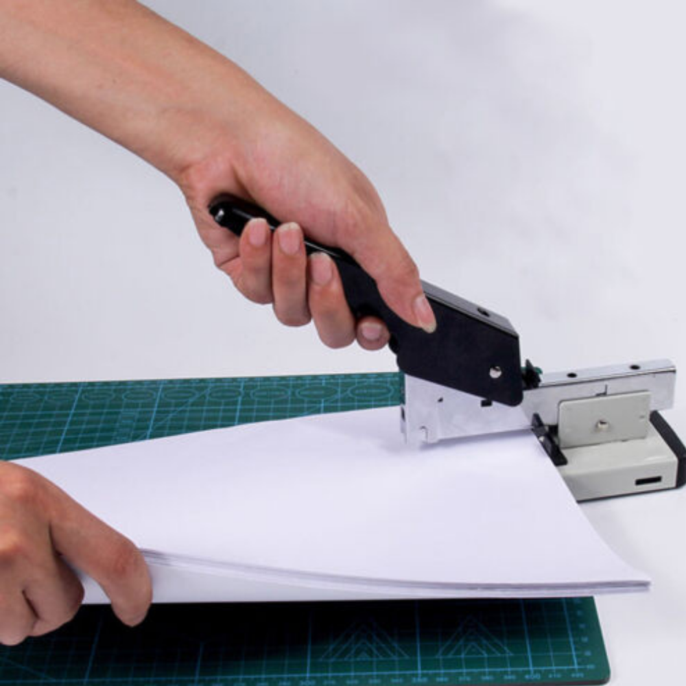 Heavy Duty Home Office Stapler 100 Sheets Capacity Document Paper ...