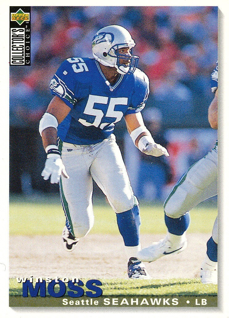 COLLECTOR'S-CHOICE UPDATE Winston Moss SEAHAWKS Miami HURRICANES | eBay