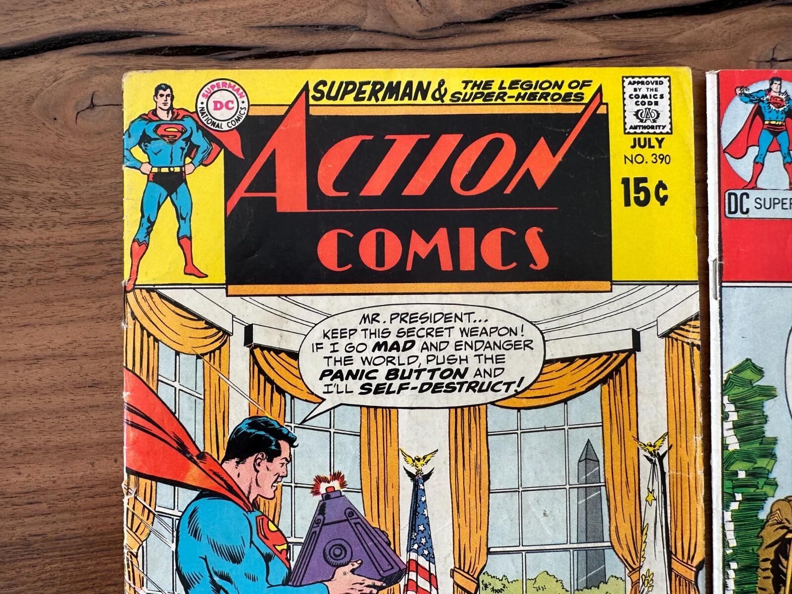 Action Comics #398, 394, 390 (DC Comics) Superman 3 Nice Comic WOW NICE ...