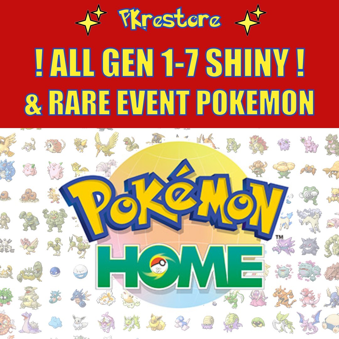 SHINY ALL POKEMON GEN 1-7 & RARE EVENT POKEMON SAME DAY DELIVERY ...