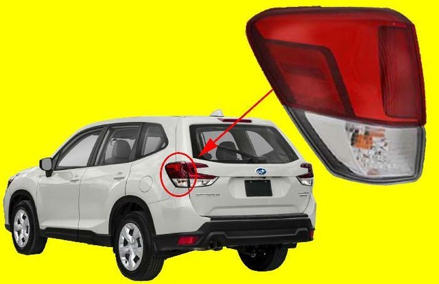 Left OUTER TAIL LIGHT for SUBARU FORESTER 2019-2021 | 84912SJ070 ...