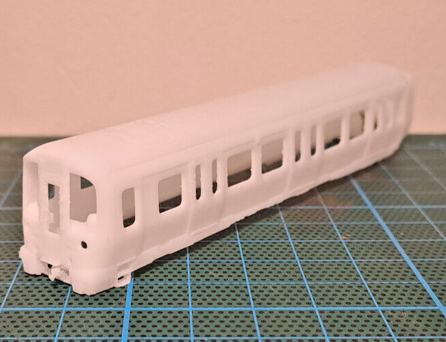 London Underground S7 S Stock Bodyshells by CMAC Model Railways N Gauge ...