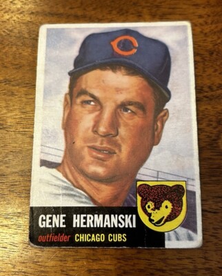 1953 Topps Set-Break #179 Gene Hermanski Chicago Cubs | eBay