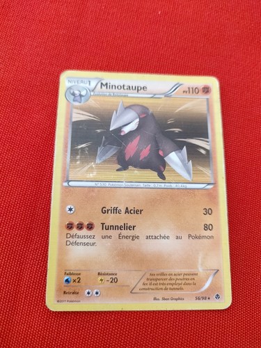 Minotaupe 56/98 PV110 Holo NB Emergent Powers Pokemon Card FR Rare | eBay