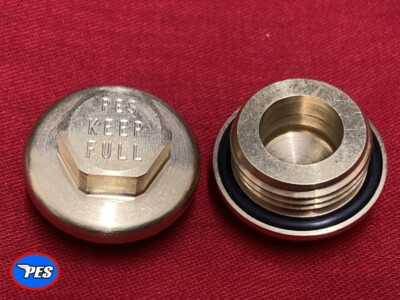 BSA M20 Gearbox Oil Filler Plug with Integrated O Ring M196 Brass | eBay