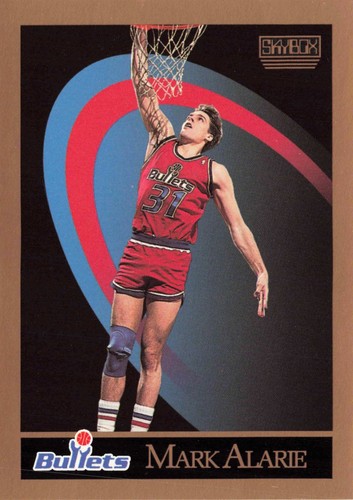 Mark Alarie 1990 SkyBox #285 Washington Bullets | eBay