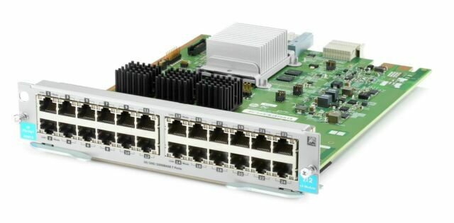 HPE J9987A 24-Ports Gigabit Ethernet Switch Module for sale online | eBay