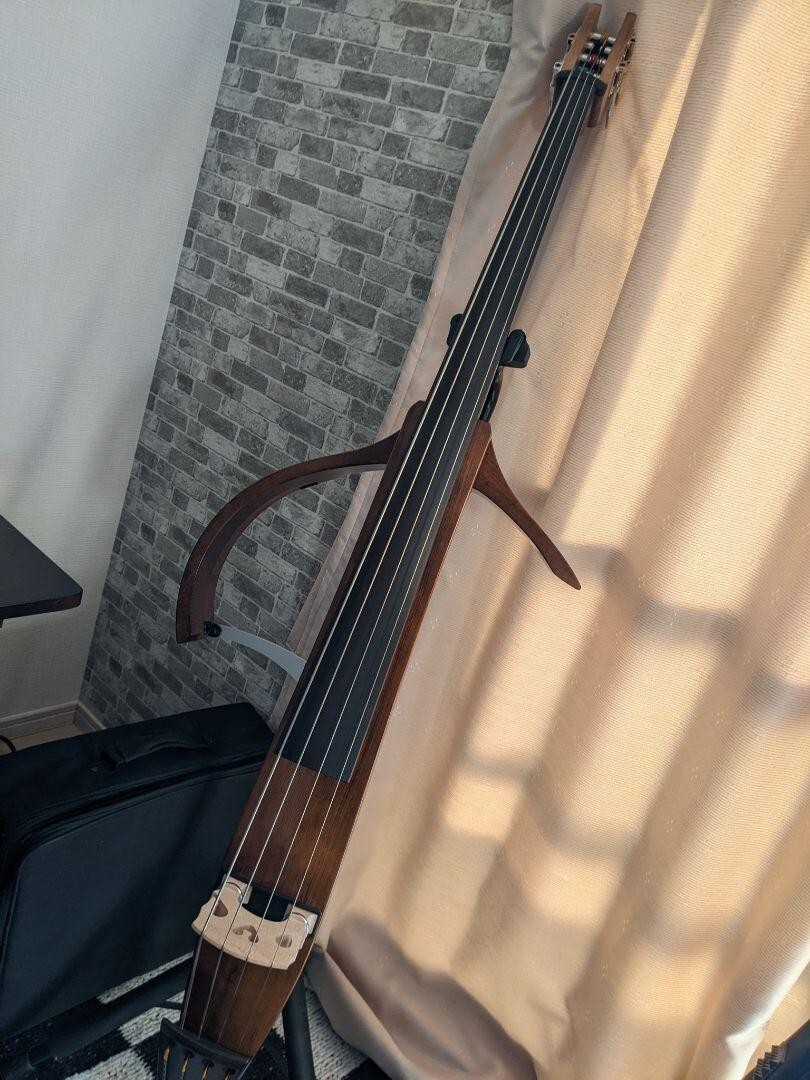 Yamaha Electric Upright Bass Yamaha SLB300 Silent Bass :: All Non