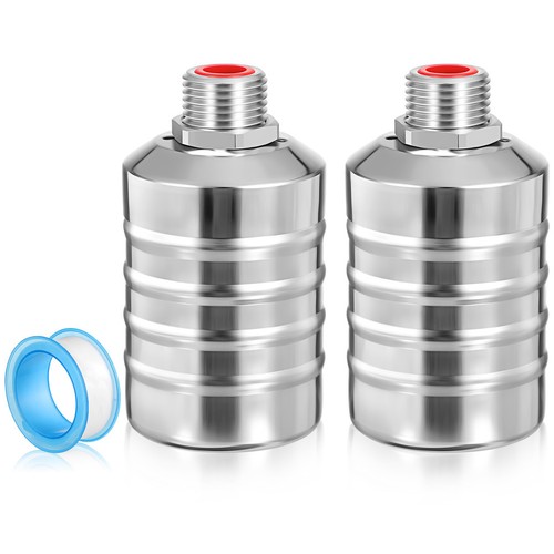 2 Pcs Float Switch Valve Cattle Water Tank Automatic Level Controller ...