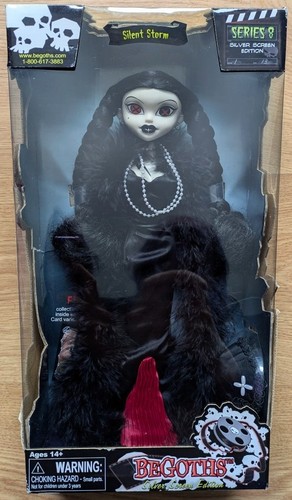 Bleeding Edge Begoth Gothic Fashion Doll Silver Screen Silent Storm ...