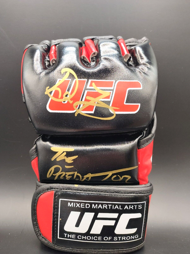 Don Frye The Predator SIGNED UFC Fighter Glove Beckett BAS COA ...