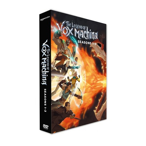 The Legend of Vox Machina: Complete TV Series Season 1-3 (DVD 9-Disc ...