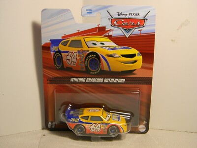 2024 Disney Pixar Cars, #64 "Winford Bradford Rutherford" Cars 1 ...