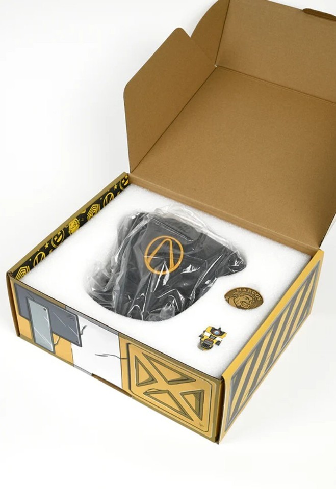 Borderlands Welcome to Pandora Bundle Vault Hat Claptrap Pin Sign ...