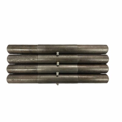 10" Greaseable Weld-On Ramp Door Hinges 4-Pack Heavy Duty for Utility ...