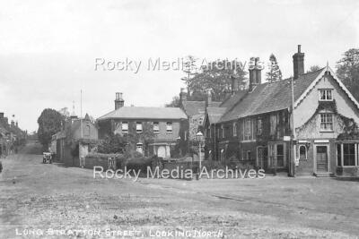 Ety-89 Long Stratton Street Looking North, Long Stratton, Norfolk ...