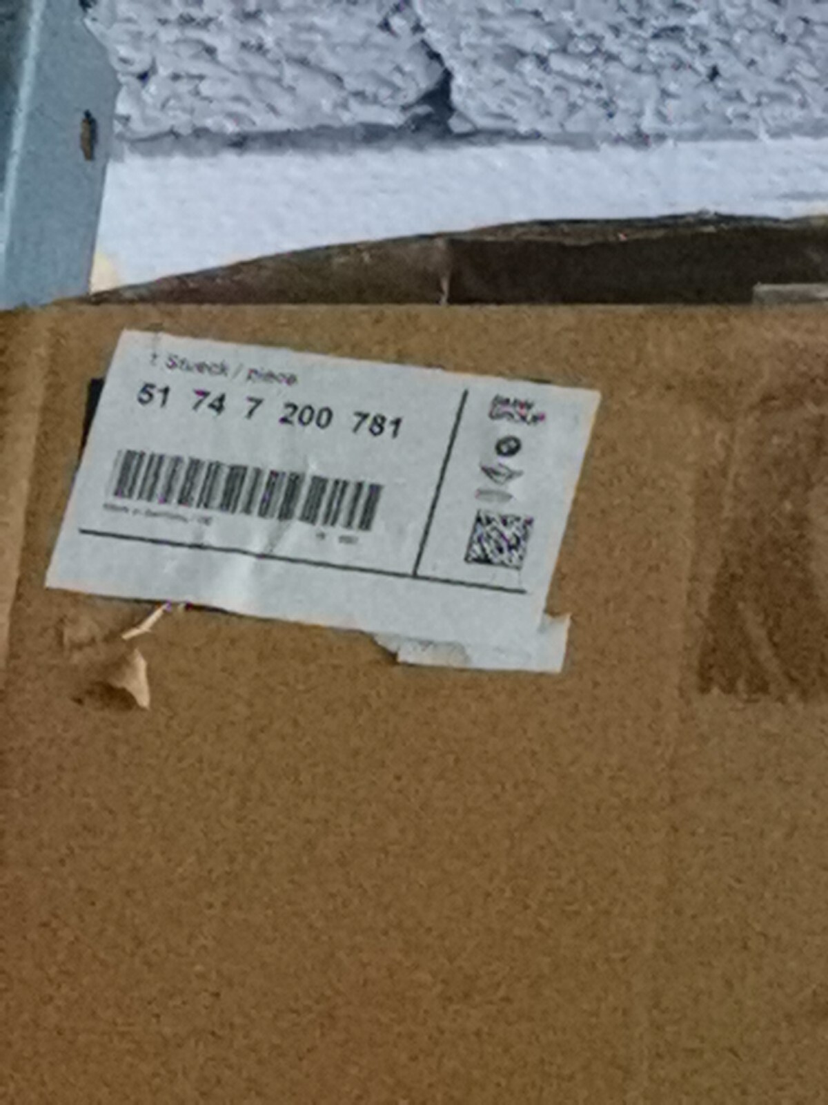 BMW 51747200781 Front Air Duct Slam Panel for sale online | eBay