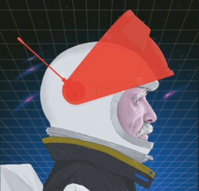 Original LEGO Art Ice Planet Commander Cold visor up 8"x8" print | eBay