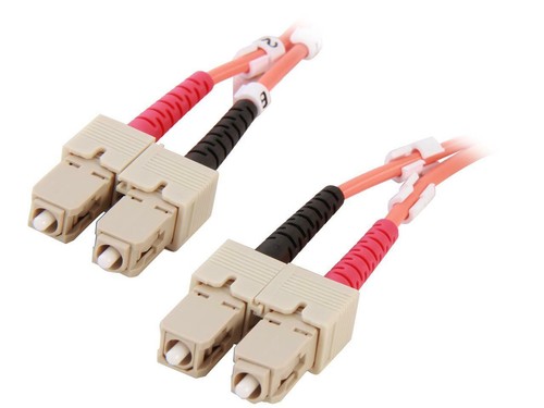 BYTECC MD-SC5 16.4 ft. SC to SC Duplex (2 Strand) Cable, Multi Mode 62. ...