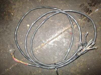 Johnson Evinrude 25hp outboard black plug style 10' rigging harness | eBay