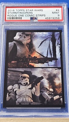 Stormtroopers - 2016 Star Wars Rogue One Comic Strips PSA 9 | eBay
