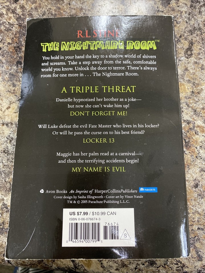 The Nightmare Room, Books 1-2-3: the Nightmare Begins! Paperback | eBay