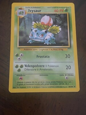 1995 italian pokemon card | eBay