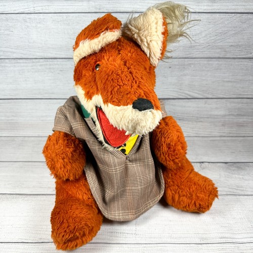 Vintage 1970's Denys Fisher’s Basil Brush Arm Puppet Soft Plush Doll ...