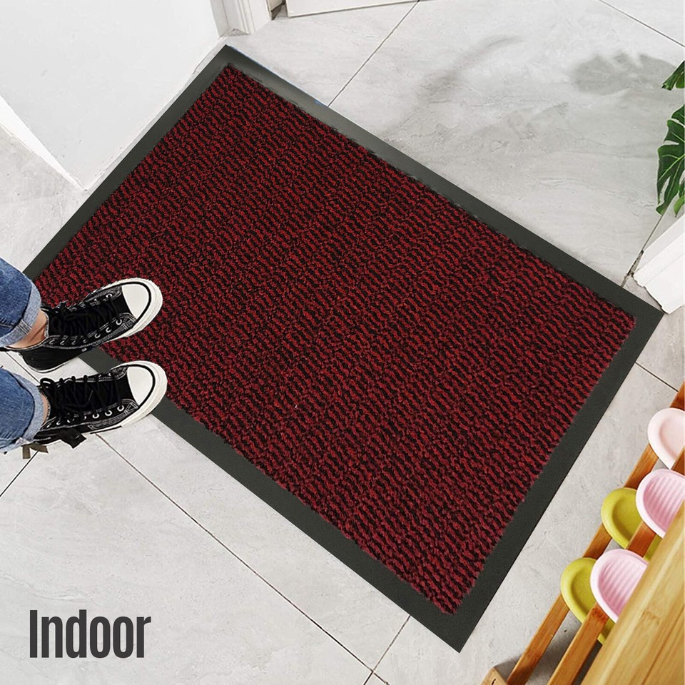Non Slip Indoor Door Mat Small Large Door Mats Washable Rugs Kitchen ...