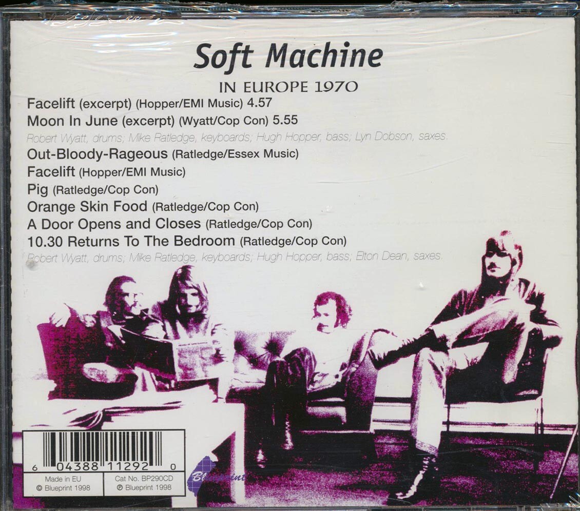 Live+1970+by+Soft+Machine+%28CD%2C+1998%29 for sale online | eBay