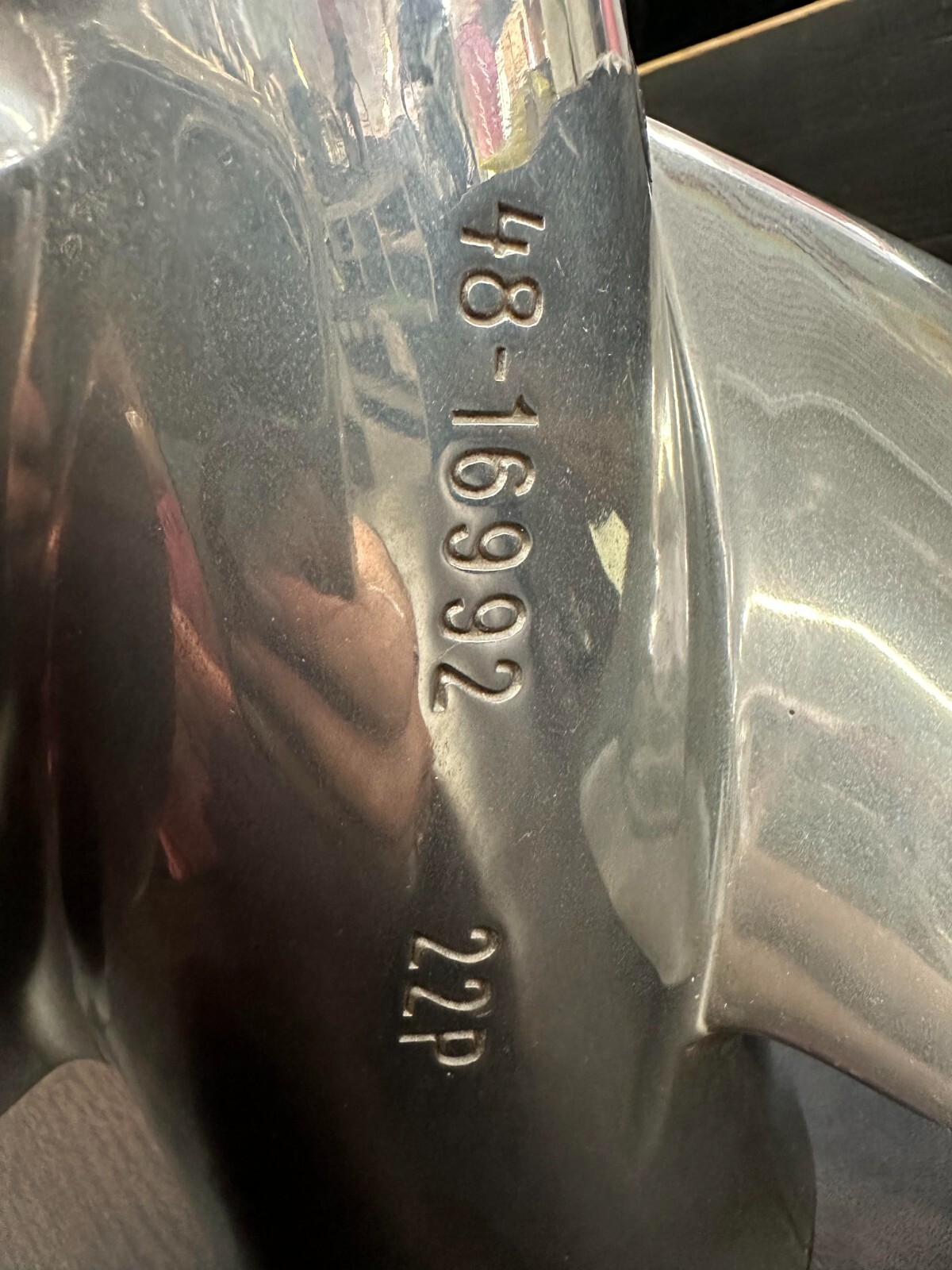 Mercury Laser II Propeller 48-16992 22p RH for sale online | eBay