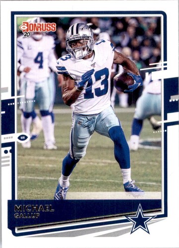 2020 Donruss Michael Gallup Dallas Cowboys #84 | eBay