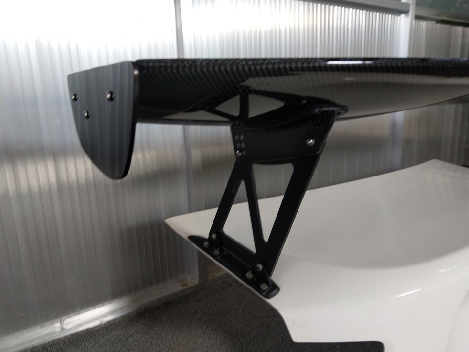 Carbon Rear Spoiler Wing W/Brackets For 2013+ Subaru BRZ Scion FRS FT86 ...