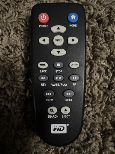 Western Digital WD TV Live Plus HD Media Player GENUINE Remote Control ...