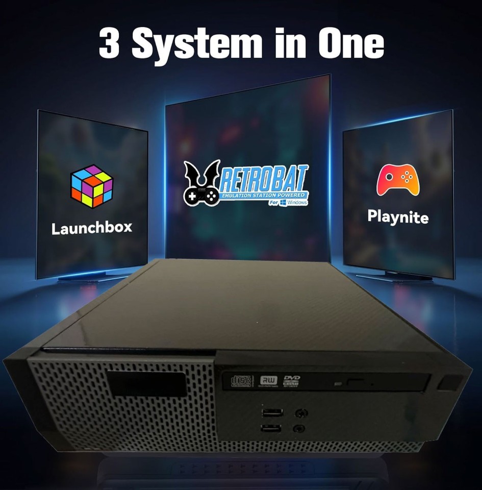 Arcade Gaming Computer MAME 3 in 1 - 5TB Hard Drive | eBay