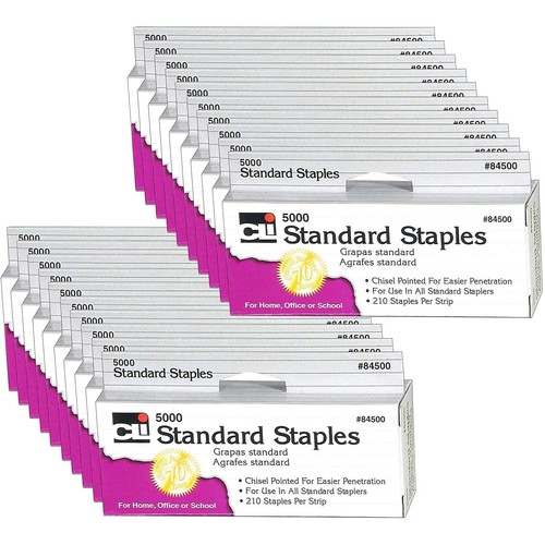 Standard Staples, 5000 Per Pack, 20 Packs | eBay