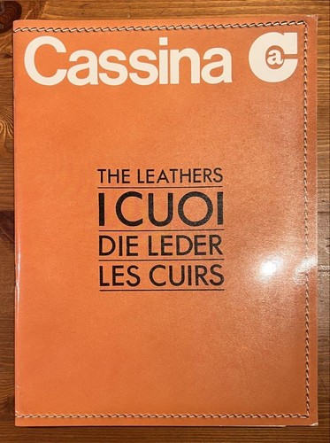 Cassina The Leathers Art Book | eBay