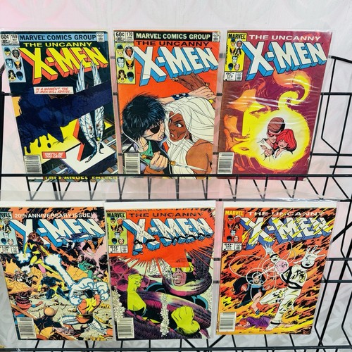 Uncanny X-Men 169-170 174-176 184 Lot Marvel 1st Forge Callisto ...