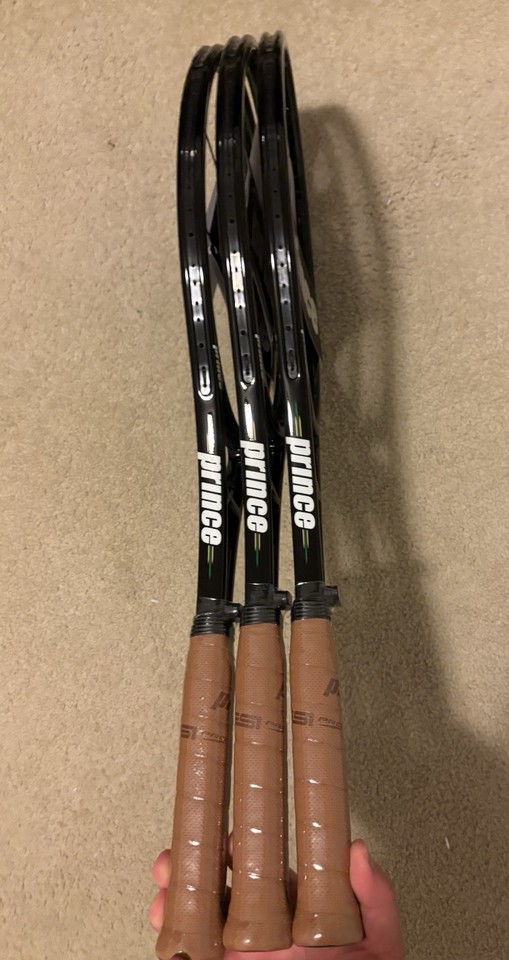 Lot Of 3 Prince Classic Graphite 100’s (4-3/8” Grips) | eBay