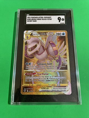 Origin Forme Palkia VSTAR 208/189 Astral Radiance Gold Secret Rare ...