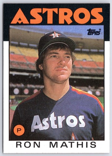 RON MATHIS 1986 TOPPS 86 NO 476 NRMINT+ 56367 | eBay