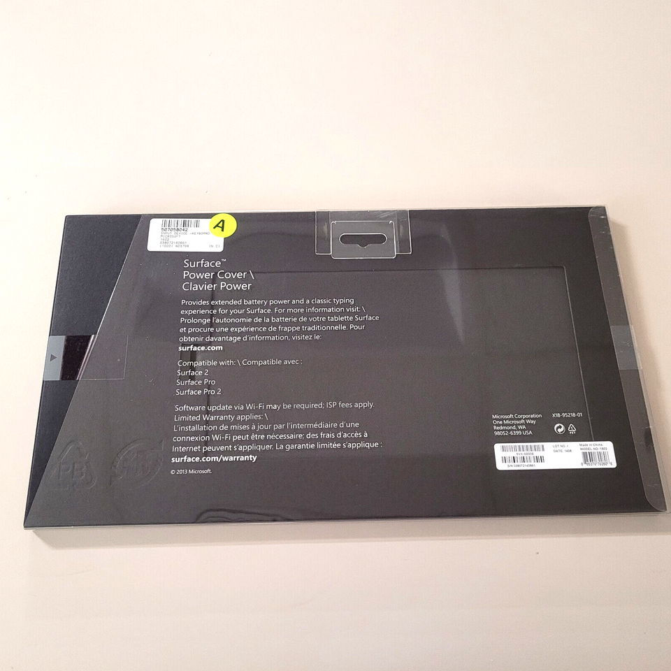 New Microsoft Surface 1602 Power Cover 5VX-00006 for Surface 2 ...