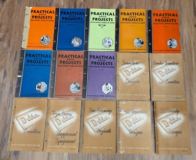 15 Vtg Practical Delta Projects Furniture Designs Books Deltacraft ...