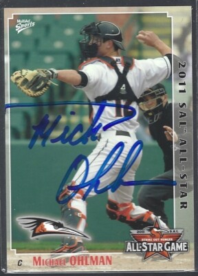 Michael Ohlman 2011 MultiAd Sports SAL All-Stars #15 IP autograph ...