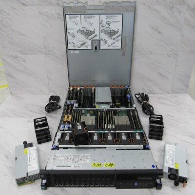 IBM Power8 Server S822 - 6-core 3.89GHz 384GB 93ZZ 2x PSU P8 Systems ...