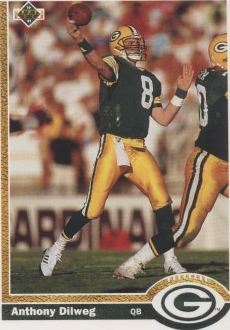 1991 Upper Deck Anthony Dilweg #214 for sale | eBay