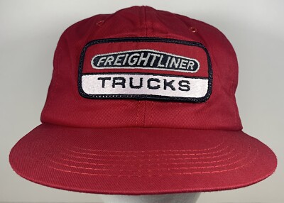 Freightliner Trucks Cap Patch Trucker Hat Snapback Retro Red K Products ...